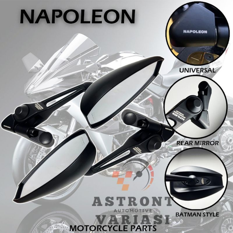 Jual Spion Napoleon Batman Style Rear Mirror CNC Universal Variasi ...