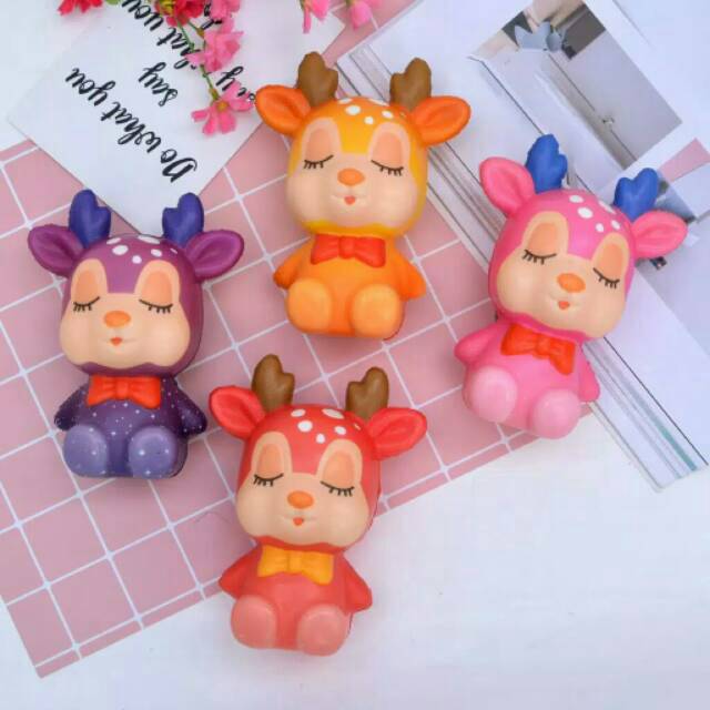 Jual Cute Colorful Deer Squishy | Shopee Indonesia