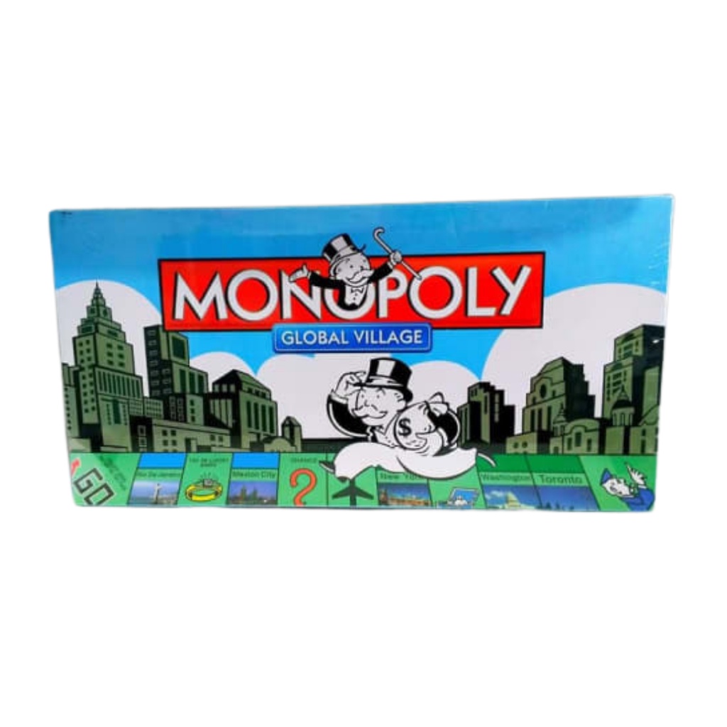 Jual JTM - MAINAN ANAK MONOPOLY GLOBAL VILLAGE | Shopee Indonesia