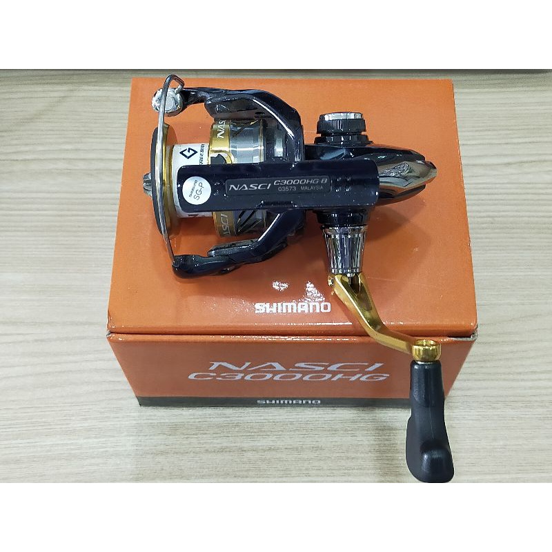 Jual REEL PANCING SHIMANO NASCI 16C 3000HG | Shopee Indonesia