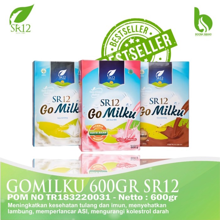 Jual Susu Gomilku SR12 600 gram susu kambing ettawa plus herbal tanpa ...