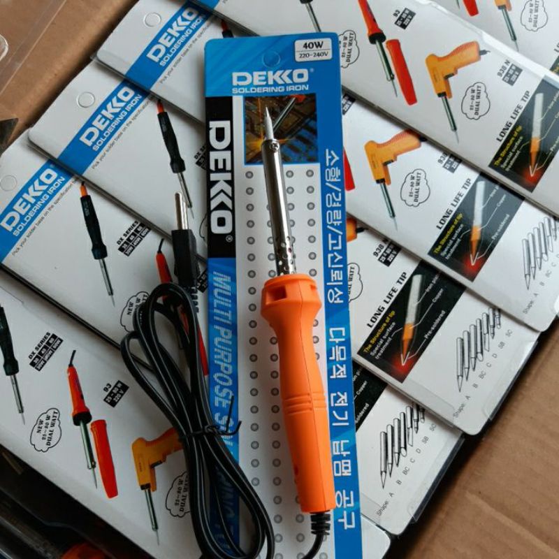 Jual SOLDERING DEKKO SOLDER DEKO DEKKO 40W DS-40N | Shopee Indonesia