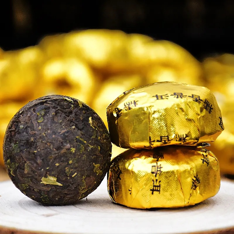 Jual 250 gr Teh Nuo Mi Xiang Pu Erh Puer mini tuo cha Sticky Rice Ripe ...