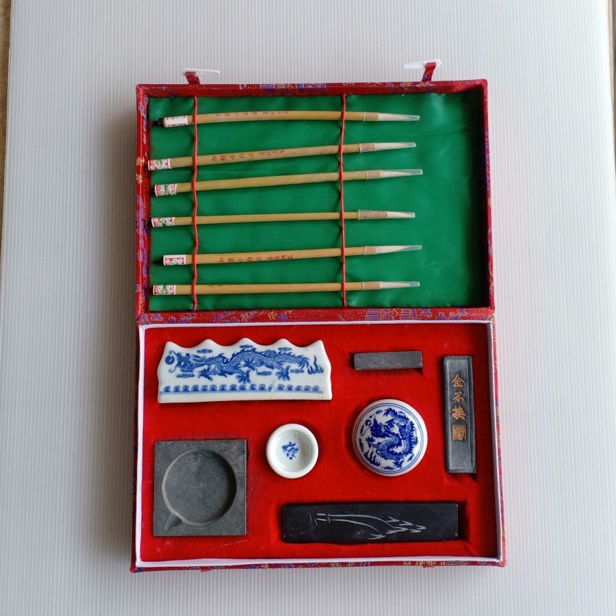 Jual kaligrafi set kuas china mopit set 6 kuas | Shopee Indonesia