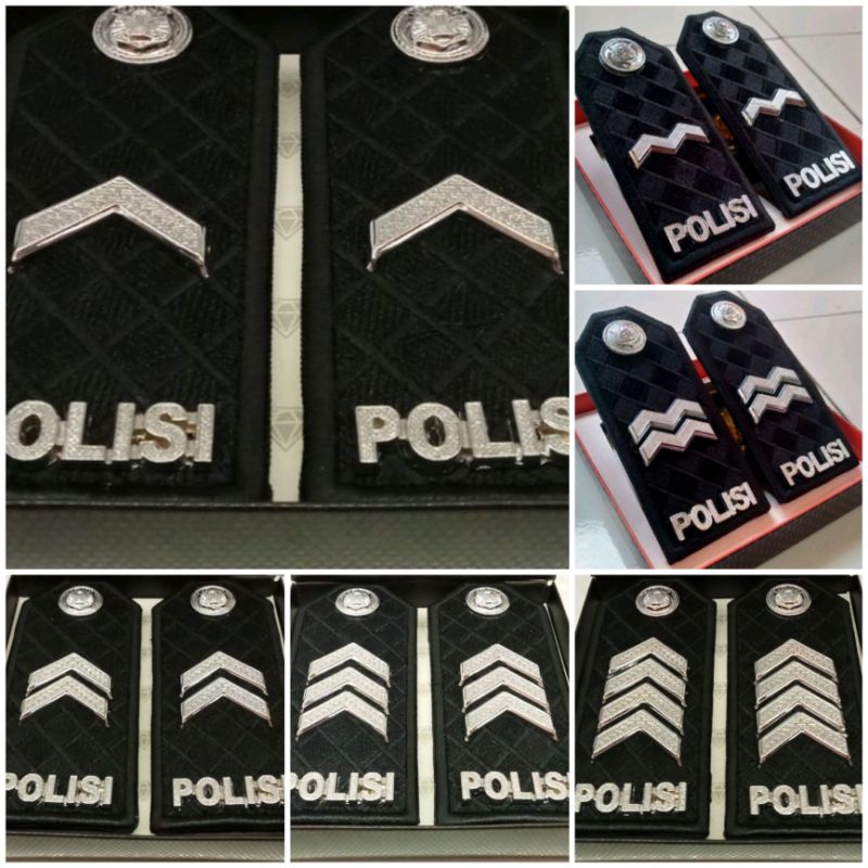 Jual Pangkat Pdu Polisi Bripda / Briptu / Brigadir / Bripka / Aipda ...