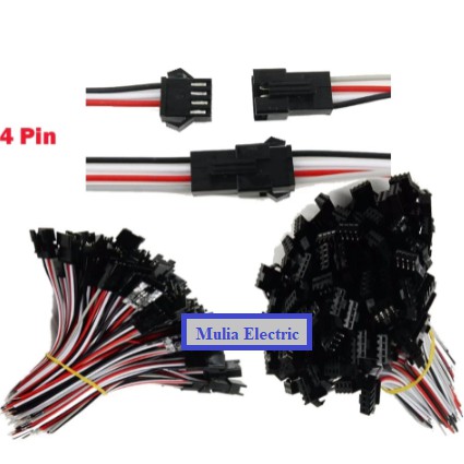 Jual Soket Terminal Kabel socket Connector Konektor Terminal SM 4 Pin ...