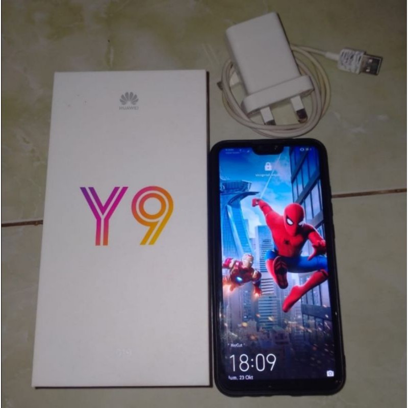 Jual HP Huawei Y9 2019 4/64 Kirin 710 • Smartphone Handphone Android ...