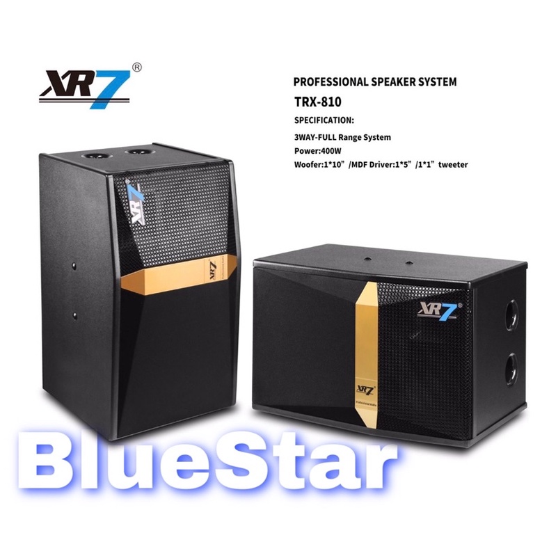Jual Speaker Karaoke Pasif XR7 TRX 810 Original 10 inch XR7 TRX810 ...