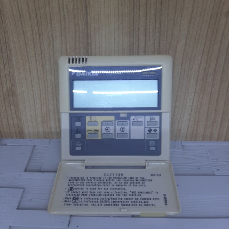 Jual REMOTE REMOT AC DAIKIN KASET BRC1C62 ORIGINAL ASLI | Shopee Indonesia