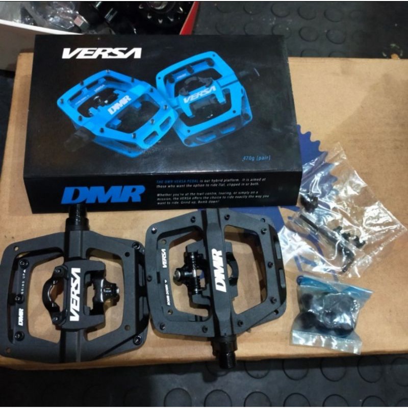Jual PEDAL DMR VERSA CLEAT Pedal cleat MTB warna HITAM | Shopee Indonesia