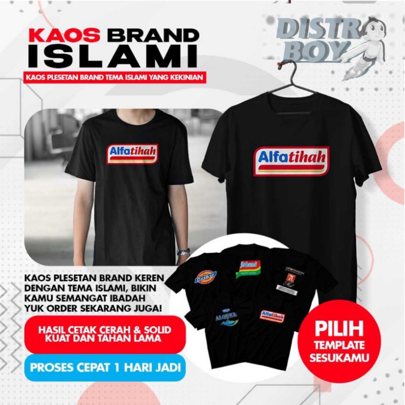 Jual Kaos kata-kata / Kaos Plesetan Distro Boy Parodi Brand Islami ... Jual Kaos kata-kata / Kaos Plesetan Distro Boy Parodi Brand Islami ...