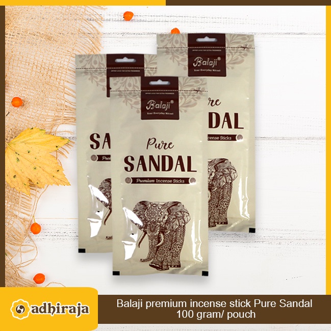 Jual Dupa/ Hio Wangi Balaji premium incense stick Pure sandal 100 gram ...