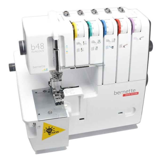 Jual Mesin Jahit Obras-Overdeck-Rantai Bernette B48 Funlock Portable | Shopee Indonesia