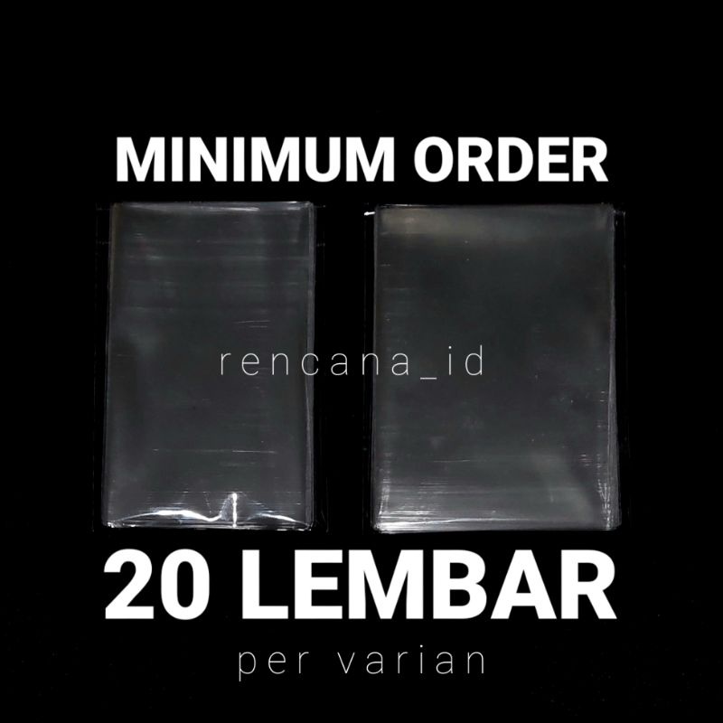 Jual [ READY ] Inner Sleeve PC MPC Mini Photocard JERNIH TEBAL | Shopee ...