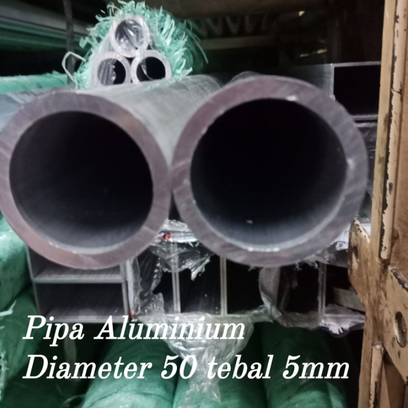 Jual Pipa Aluminium od 50 x id 40 x 100 | Shopee Indonesia