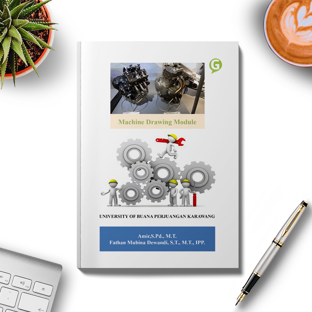 Jual Buku Teknik Machine Drawing Module Guepedia | Shopee Indonesia