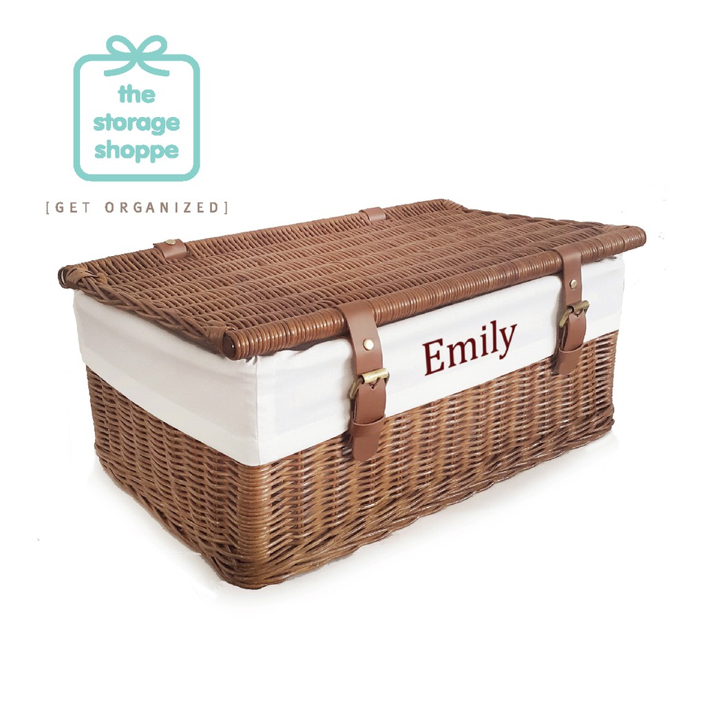 Jual The Storage Shoppe - Personalized Rattan Trunk / Peti Rotan ...