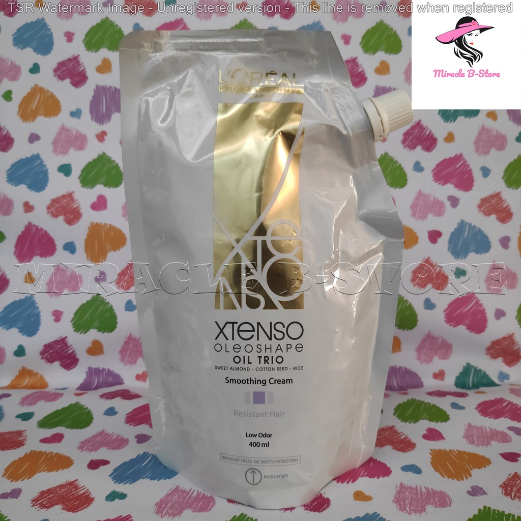 Jual LOREAL XTENSO SMOOTHING CREAM 400 ML STEP 1 / LOREAL OLEOSHAPE ...