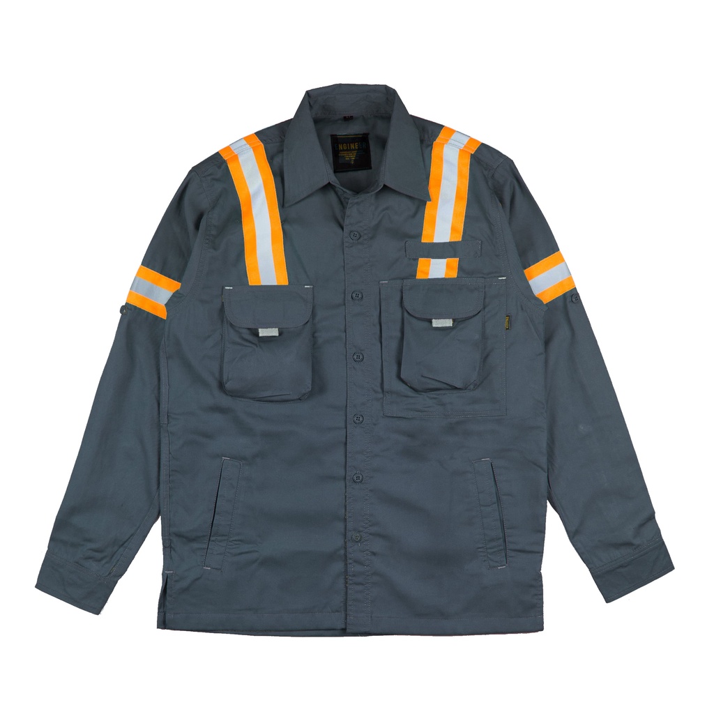 Jual Engineer Workwear - LOGGING WEARPACK CHARCOAL, Kemeja Panjang ...