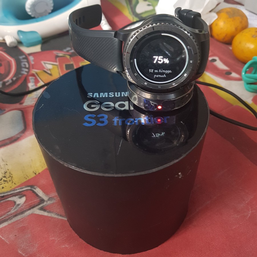 Jual Samsung Galaxy Watch Smartwatch Gear S3 Frontier 46mm Ex garansi ...