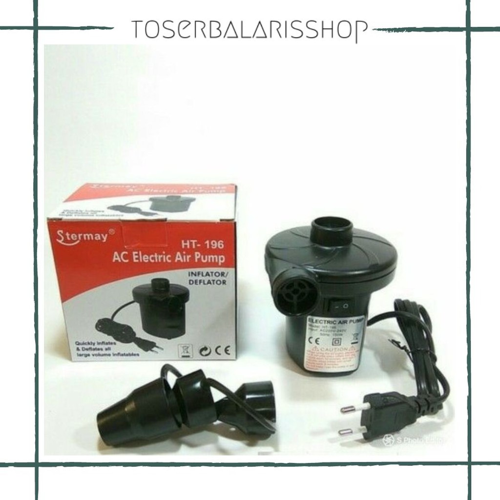 Jual STERMAY AC ELECTRIC AIR PUMP / HT-196 POMPA ELECTRIK | Shopee Indonesia