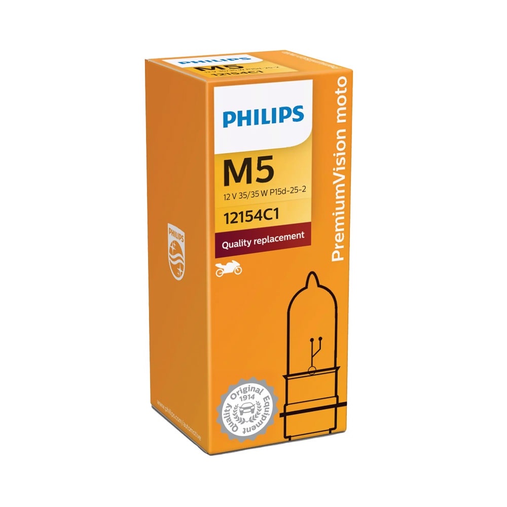 Jual Philips Essential Moto M5 - Lampu Halogen Motor Kaki 1 35 Watt ...