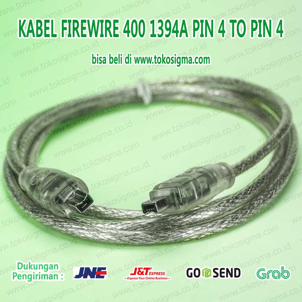Jual KABEL FIREWIRE 400 4 x 4 ieee1394a 4x4 PIN 4 TO PIN 4 1.5 M ...