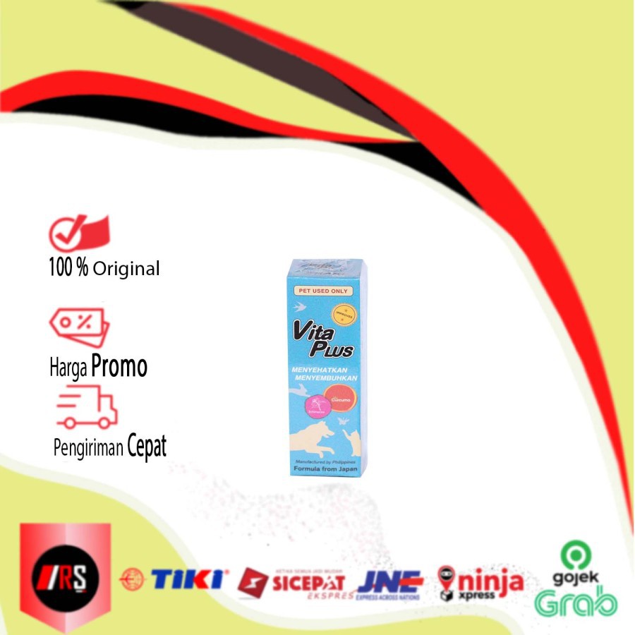 Jual Vita Plus 30 Ml - Multivitamin Kucing, Anjing, Burung, Kelinci 30 Ml | Shopee Indonesia