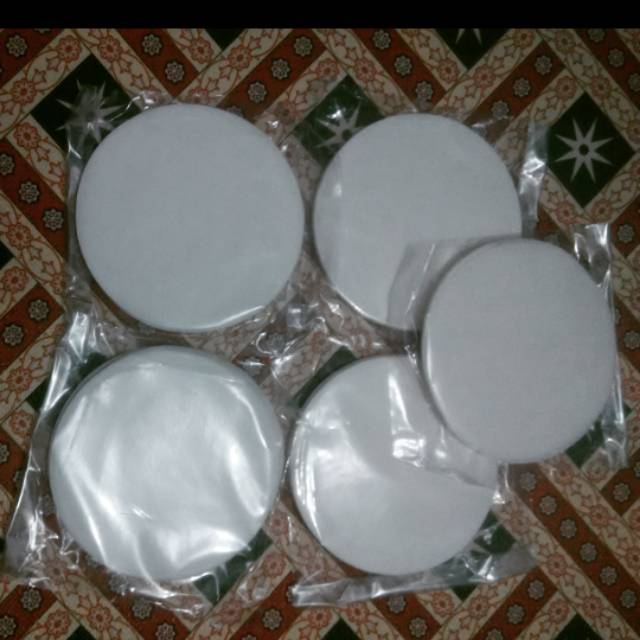 Jual Kertas Saring Bulat dia. 10 cm. 50/pak. Filter Paper Dia. 100 mm ...