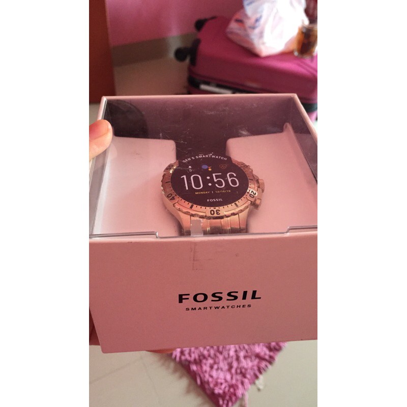 Jual jam fossil smartwatch gen 5 rosegold new original | Shopee Indonesia