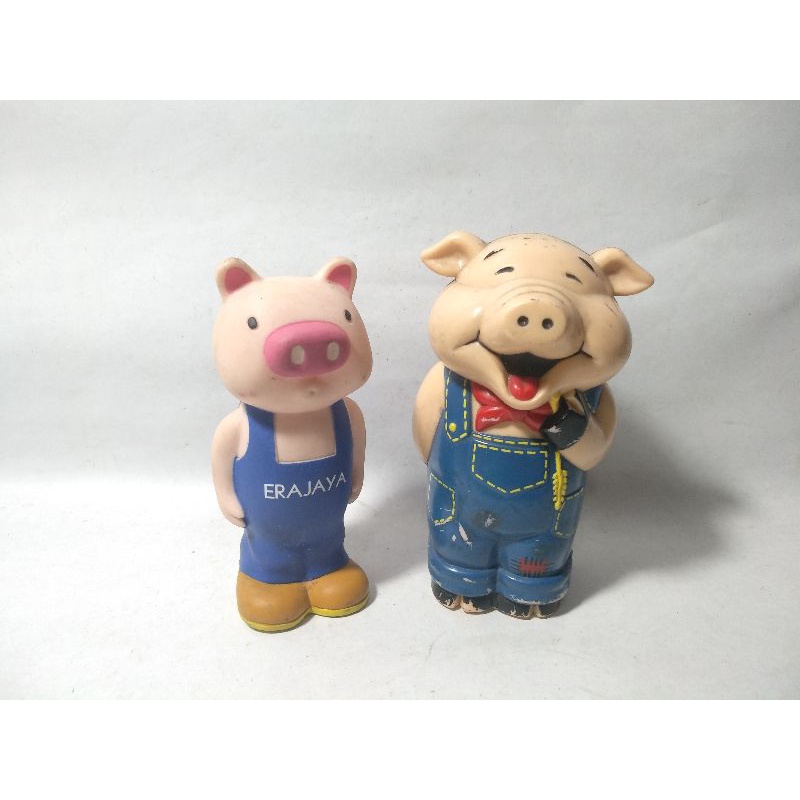 Jual Maskot Senter Nokia Porky Pig B2 Babi Pork Suvenir Erajaya ...