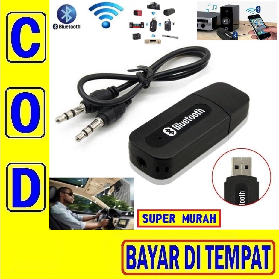 Jual PAC 19I USB BLUETOOTH RECEIVER Adapter + Kabel Audio 3.5mm ...