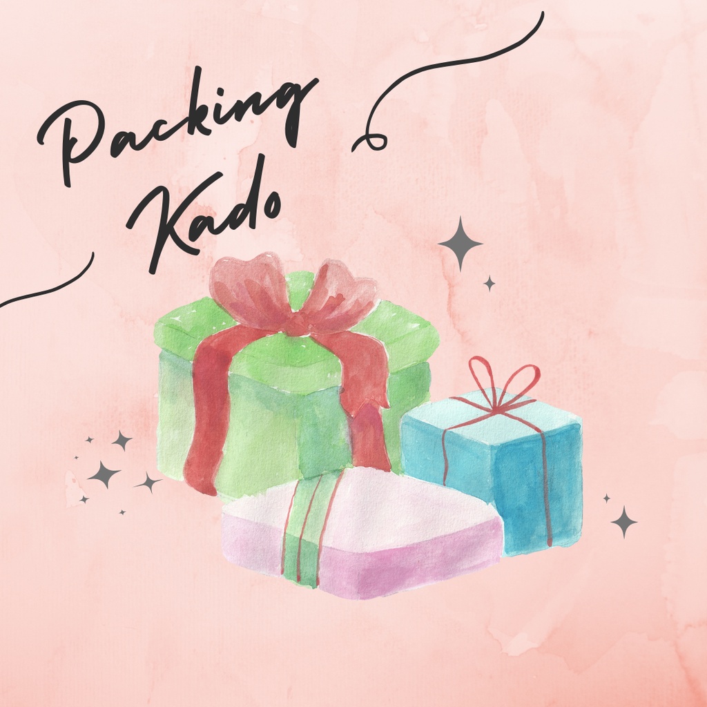 Jual Paket Packing Kado (Kartu, Kertas Kado, Pita) | Shopee Indonesia