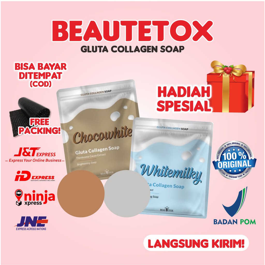 Jual Sabun Gluta Collagen [HADIAH SPESIAL] Soap Original 100% Sabun ...