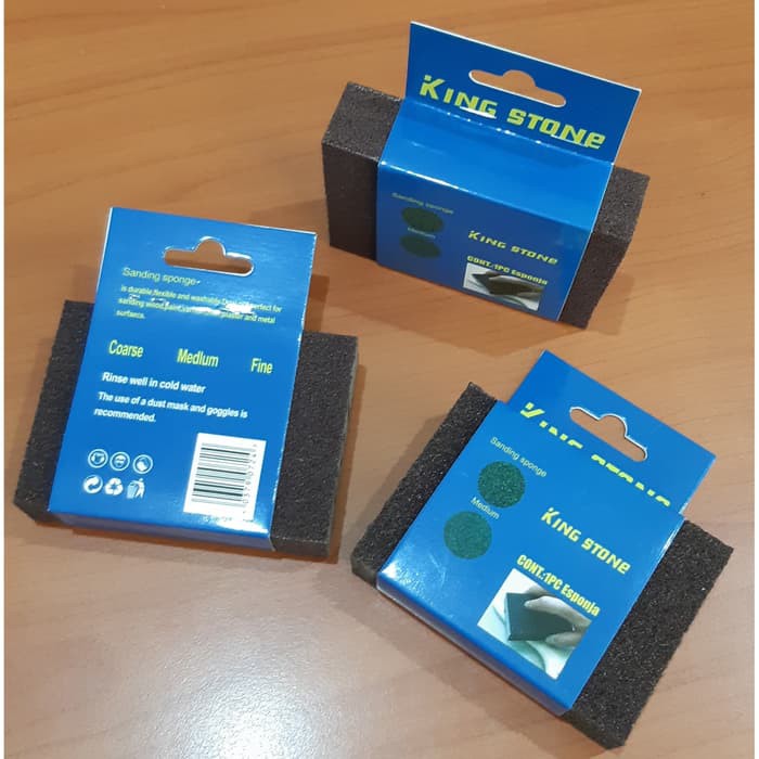Jual AMPLAS SPONGE KING STONE | Shopee Indonesia