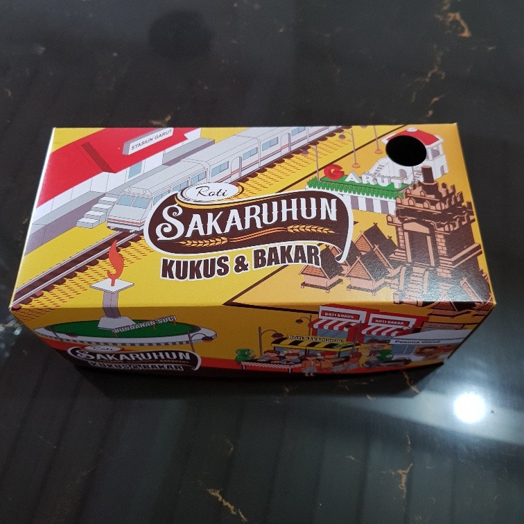 Jual ( CUSTOM DESIGN ) Box Roti Bakar - Dus Roti Bakar - Kotak Roti ...