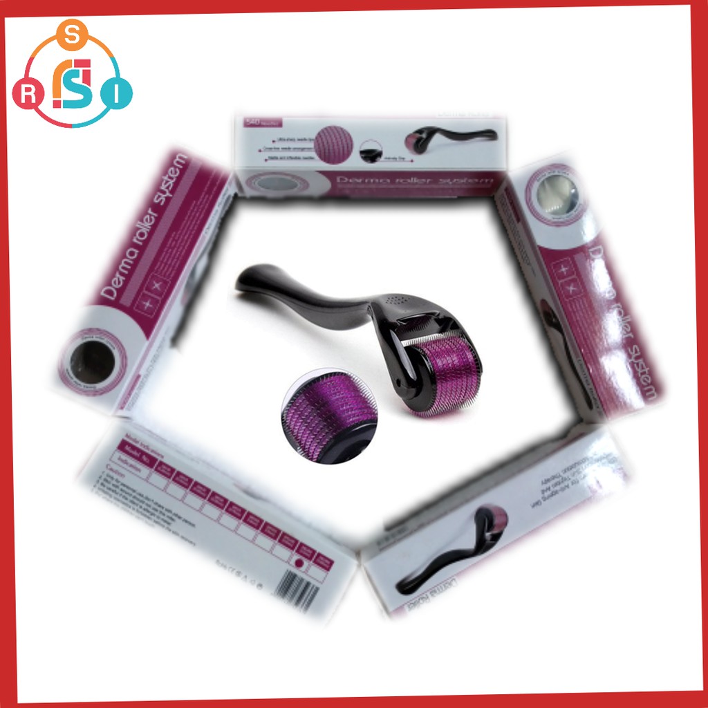 Jual Dermaroller Microneedle System derma roller micro needle 540 Alat ...