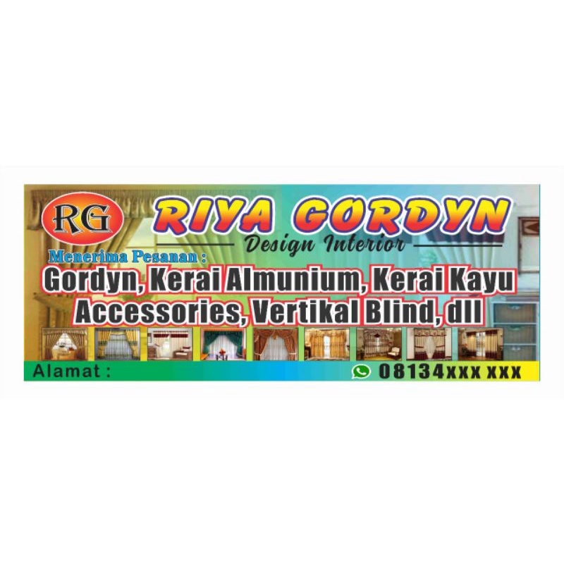 Jual Spanduk Gordyn/Gorden 3 x1 | Shopee Indonesia