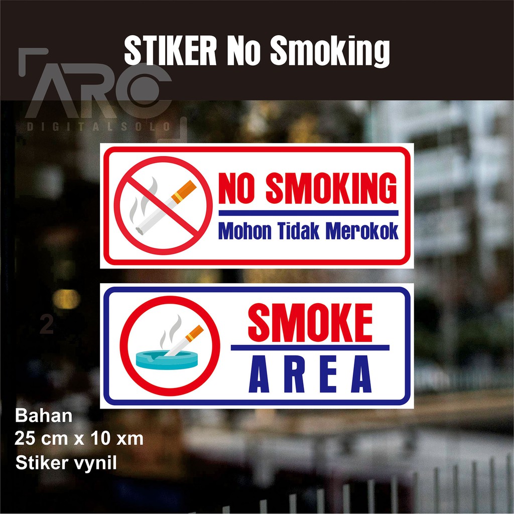 Jual STIKER NO SMOKING | Shopee Indonesia