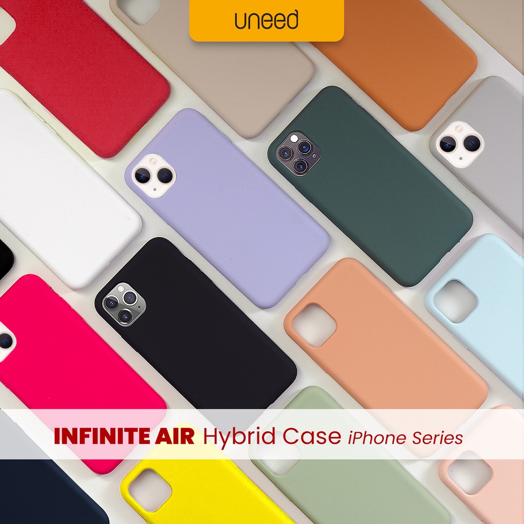 Jual Uneed Infinite Air Case for iPhone 7 8 X XR XS MAX 11 12 13 ...