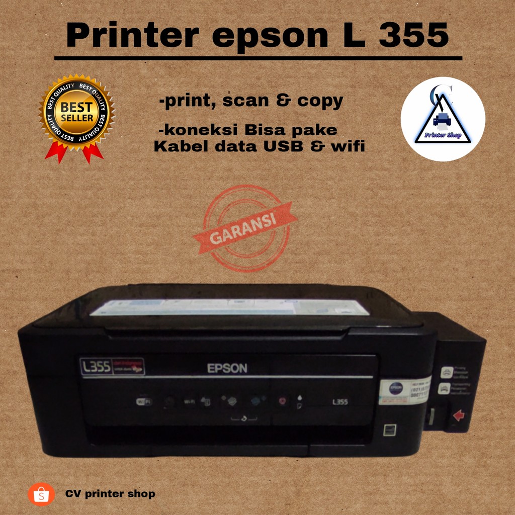 Jual Printer Epson L355 Scan Copy Wifi | Shopee Indonesia