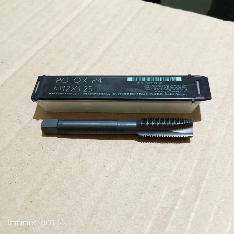 Jual Hand tap/tap mesin M12×1,25 new baru yamawa/tap yamawa baru ...