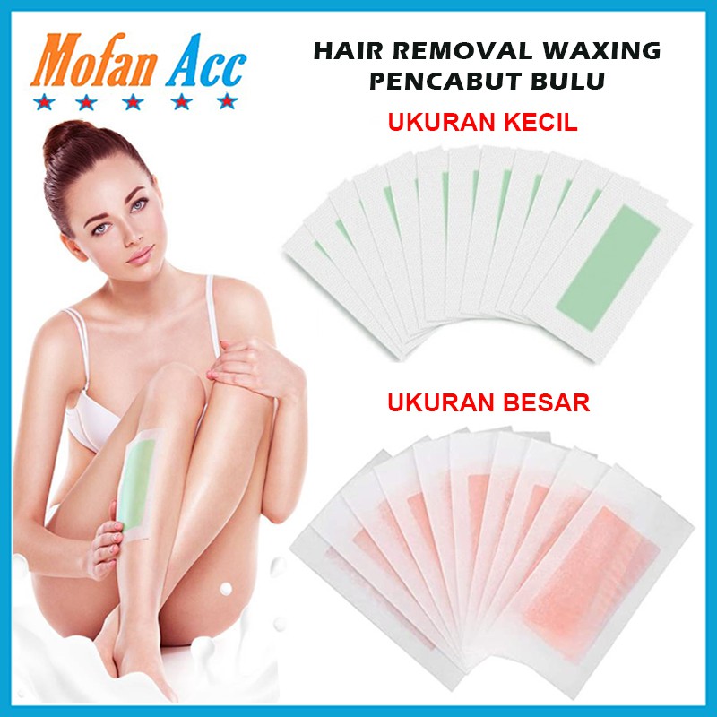 Jual Paper Waxing / Hair Removal Strip PaperWax Pencabut Bulu dari Akar ...