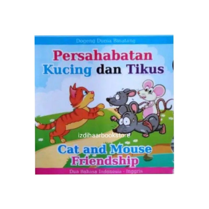 Jual Buku Cerita Anak Dua Bahasa Persahabatan Kucing Dan Tikus | Shopee Indonesia