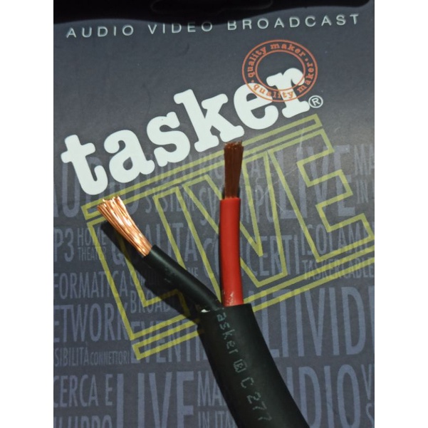 Jual Kabel Loadspeaker Audio TASKER isi 2 x 4 mm C277 / Meter | Shopee ...