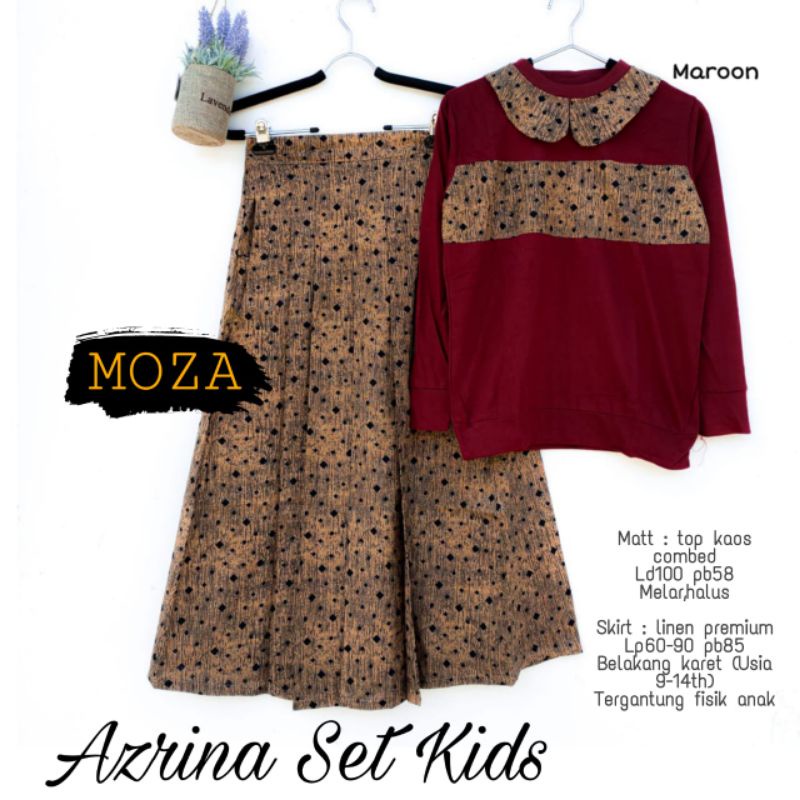 Jual azrina set kids by Moza | Shopee Indonesia