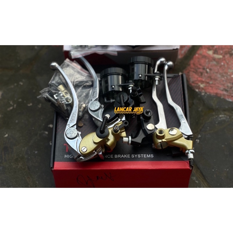 Jual master rem radial tokico zx900 set handle kiri r25 | Shopee Indonesia