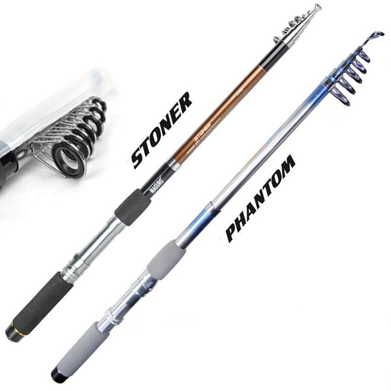 Jual Joran MAGURO PHANTOM | STONER | Telescopic Rod | Shopee Indonesia