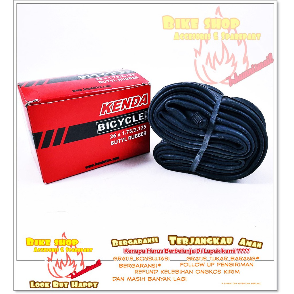 Jual Ban Dalam Kenda Ukuran 26 X 1.75 - 2.125 AV Pentil Motor Mtb road gunung | Shopee Indonesia