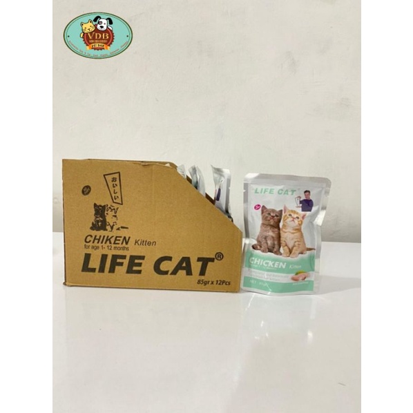 Jual Life Cat Kitten Chicken 12 pcs | Shopee Indonesia